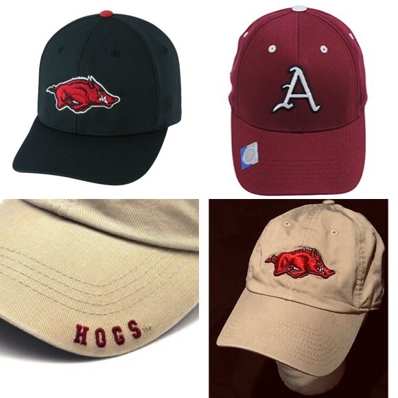 NCAA | Accessories | Nwt Ncca Arkansas Razorbacks Hats Multiple Styles ...
